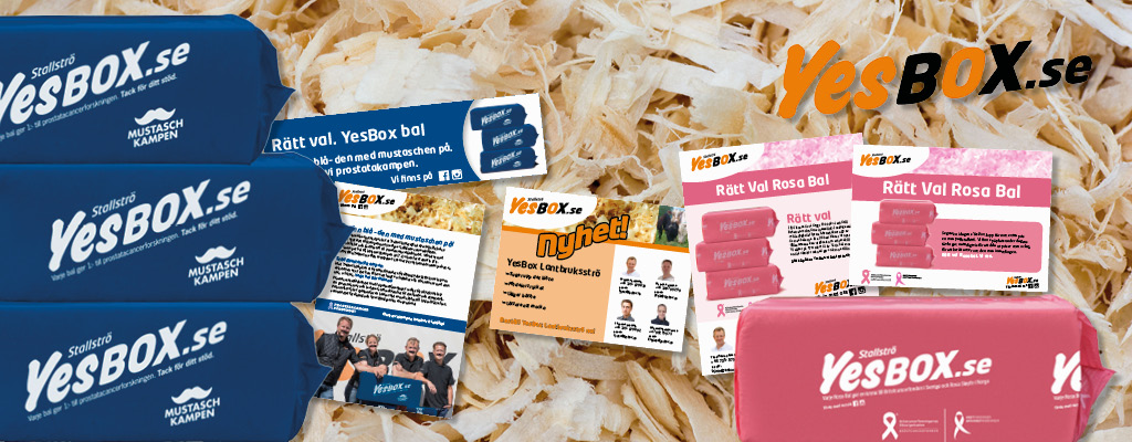 YesBox - Annonsmaterial och bilder